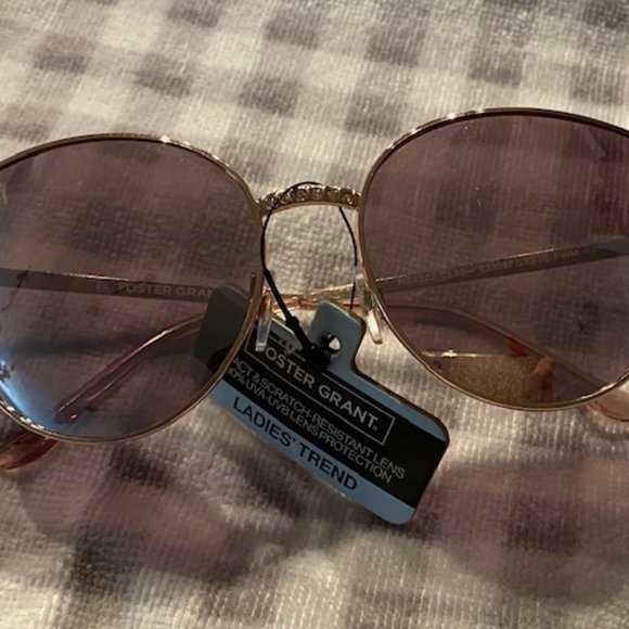 Foster Grant | Accessories | Nwt Foster Grant Rose Gold Wire Frame ...